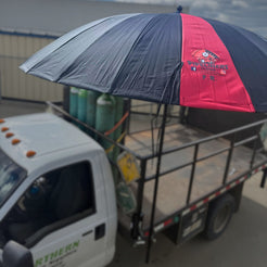 Pipeliner's Cloud 8' Flame Resistant Umbrella – Northern Welding Supplies